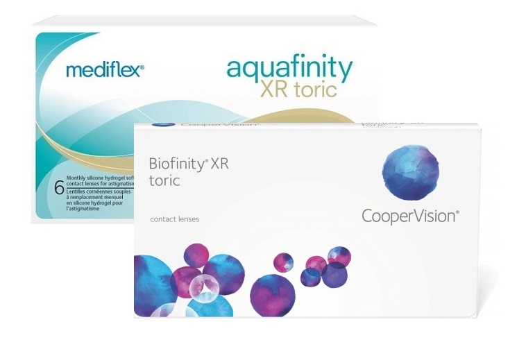Biofinity Toric XR | 6 lenses/box | Monthly Toric Contact Lenses ...